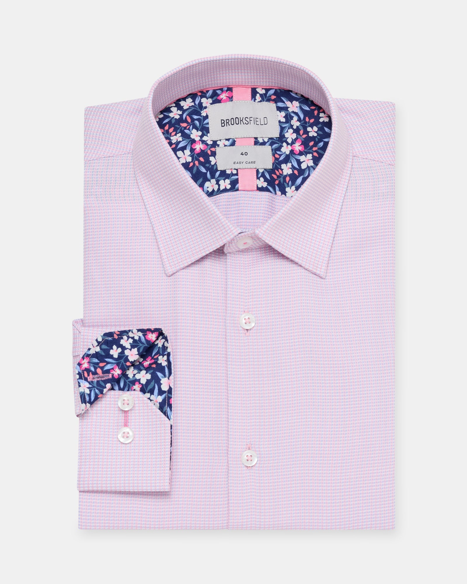 EASY CARE BUSINESS SHIRT - REGULAR FIT COTTON BLEND