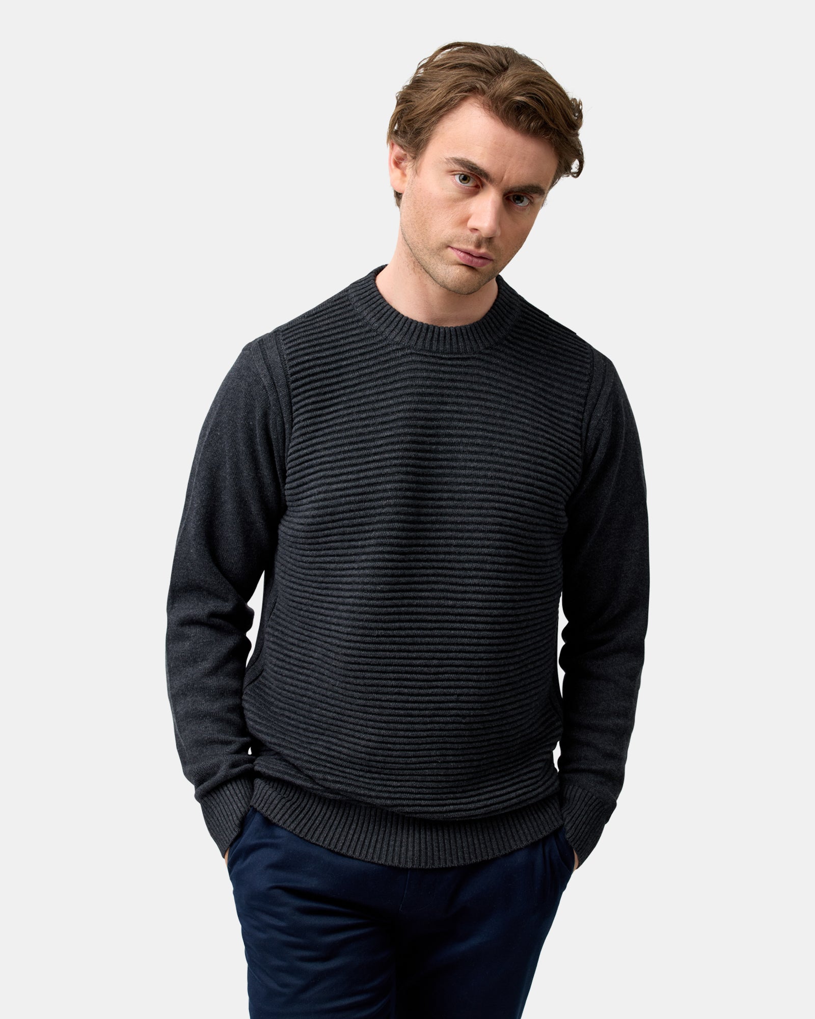 Ottoman Rib Knit – Textured Knitwear for Effortless Style